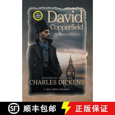 【3-4周达】精装 David Copperfield (Annotated, LARGE PRINT) [9781649220592]