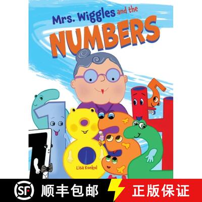 【3-4周达】Mrs. Wiggles and the Numbers: Counting Book for Children, Math Read Aloud Picture Book [9781735919638]