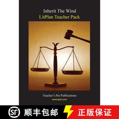 【3-4周达】Litplan Teacher Pack: Inherit the Wind [9781602491915]