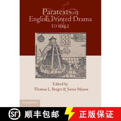 【3-4周达】Paratexts in English Printed Drama to 1642 2 Volume Set [9780521851848]
