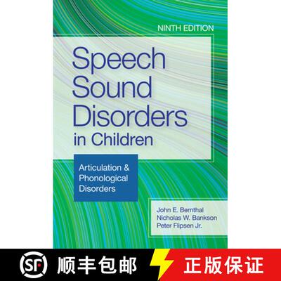 【3-4周达】Speech Sound Disorders in Children: Articulation and Phonological Disorders [9781681255118]