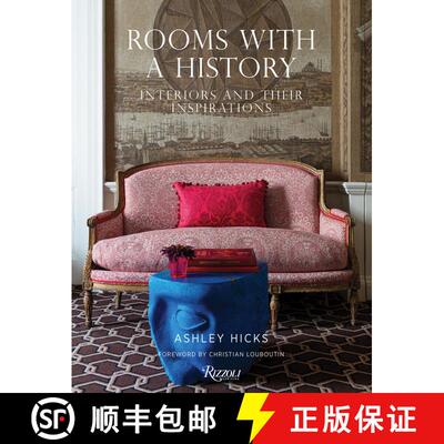 【3-4周达】精装 Rooms with a History: Interiors and their Inspirations [9780847865703]