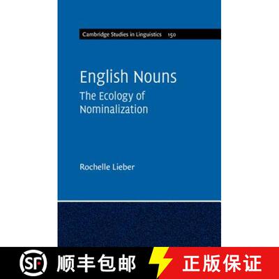 预订 精装 English Nouns: The Ecology of Nominalization - English Nouns: The Ecology of Nominalization [9781107161375]