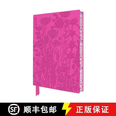 【3-4周达】Lucy Innes Williams: Pink Garden House Artisan Art Notebook (Flame Tree Journals) [9781804178942]