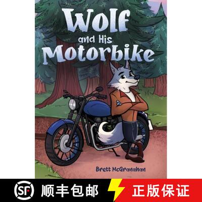 【3-4周达】精装 Wolf and His Motorbike [9781088117064]