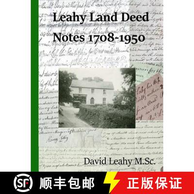 【3-4周达】Leahy Land Deed Notes 1708-1950 [9780995663015]
