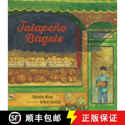 【3-4周达】精装 Jalapeno Bagels [9780689805301]