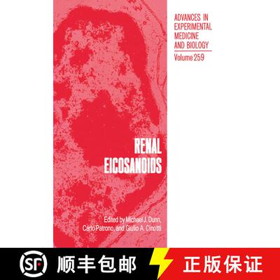 【3-4周达】Renal Eicosanoids [9781468457025]