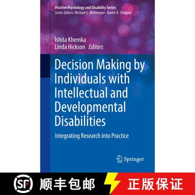 【3-4周达】Decision Making by Individuals with Intellectual and Developmental Disabilities: Integrati... [9783030746742]