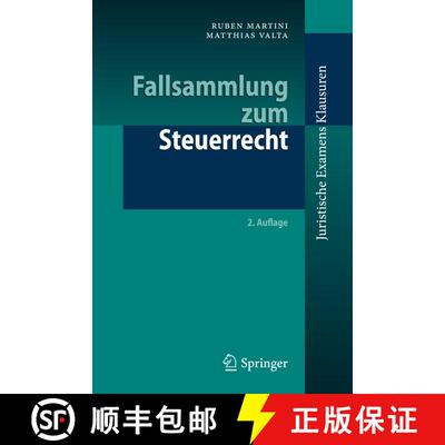 【3-4周达】Fallsammlung zum Steuerrecht (2. Aufl. 2016) (2. Aufl. 2016) (2. Aufl. 2016) (2. Aufl. 201... [9783662478592]
