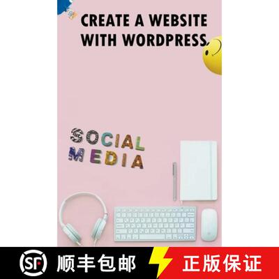 【3-4周达】Create A Website With Wordpress Social Media [9798223720126]