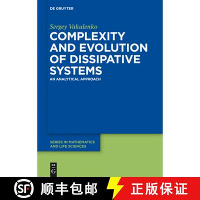 【3-4周达】精装 Complexity and Evolution of Dissipative Systems: An Analytical Approach [9783110266481]