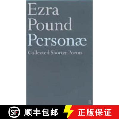 【3-4周达】Personae: The Shorter Poems of Ezra Pound [9780571206575]