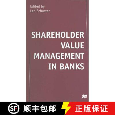 【3-4周达】精装 Shareholder Value Management in Banks [9780312228422]