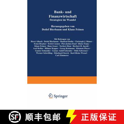【3-4周达】Bank- und Finanzwirtschaft: Strategien im Wandel Festschrift für Hans E. Büschgen zum 65... [9783322824400]