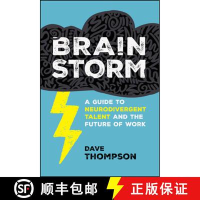【3-4周达】精装 Brainstorm: A Guide to Neurodivergent Talent and t he Future of Work [9781394388776]