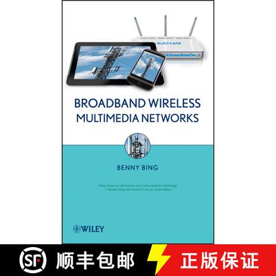 【3-4周达】精装 Broadband Wireless Multimedia Networks [Wiley电子电气工程] [9780470923542]