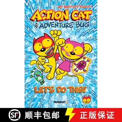 【3-4周达】Action Cat & Adventure Bug: Let's Do This! [9781545824566]