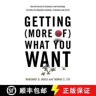 【3-4周达】精装 Getting (More Of) What You Want: How the Secrets of Economics and Psychology Can Help... [9780465050727]