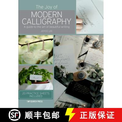 【3-4周达】The Joy of Modern Calligraphy: A Contemporary Guide to the Art of Handwritten Lettering [9781782218395]