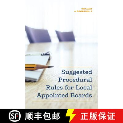 【3-4周达】Suggested Procedural Rules for Local Appointed Boards [9781560119876]