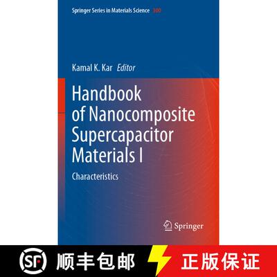 【3-4周达】Handbook of Nanocomposite Supercapacitor Materials I : Characteristics [9783030430115]