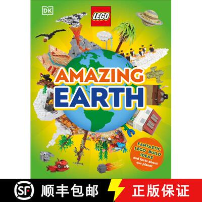 【3-4周达】精装 LEGO Amazing Earth: Fantastic Building Ideas and Facts About Our Planet [9780744081763]