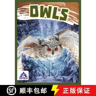 【3-4周达】精装 Birds of Prey: Owls [9781637381472]