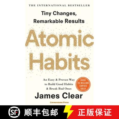 【3-4周达】Atomic Habits : the life-changing million-copy #1 bestseller [9781847941831]