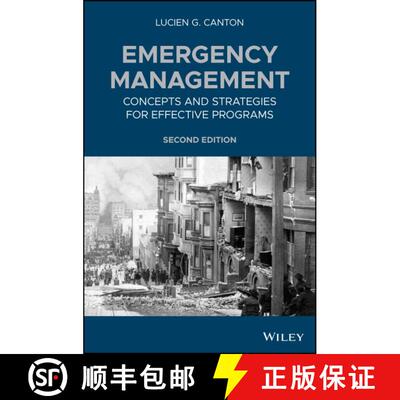【3-4周达】精装 Emergency Management: Concepts And Strategies For Effective Programs, Second Edition ... [9781119066859]