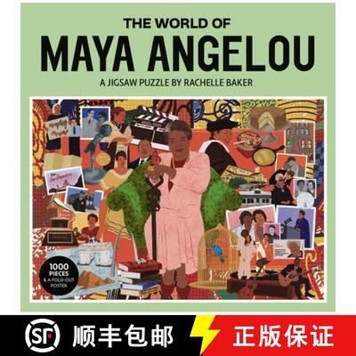 【3-4周达】The World of Maya Angelou 1000 Piece Puzzle: A Puzzle by Rachelle Baker [9781399627702]