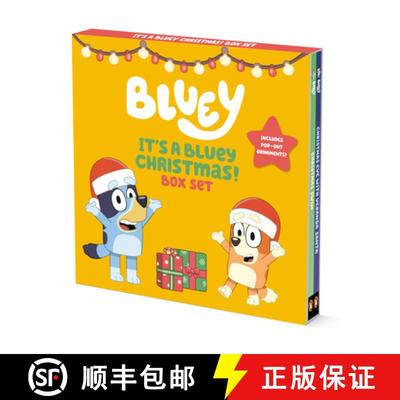 预订 It's a Bluey Christmas! Box Set: Includes Pop-Out Ornaments [9780593662083]