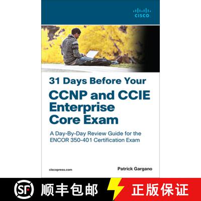 【3-4周达】31 Days Before Your CCNP and CCIE Enterprise Core Exam [9780136965220]