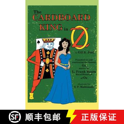 【3-4周达】The Cardboard King in Oz [9781387813209]