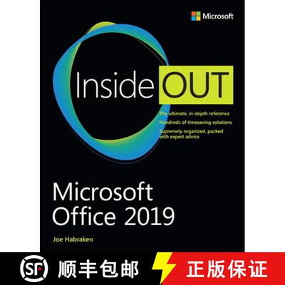 【3-4周达】Microsoft Office 2019 Inside Out [9781509307708]