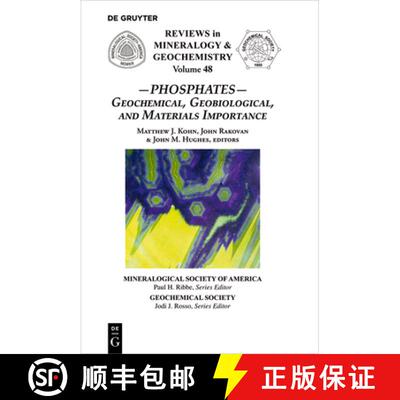 【3-4周达】Phosphates – Geochemical, Geobiological and Materials Importance [9780939950607]