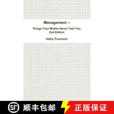 【3-4周达】Management -- Things Your Mother Never Told You, 2nd Edition [9781300571506]