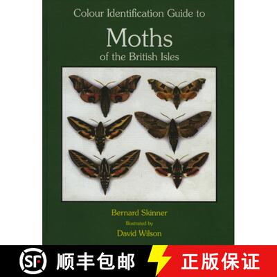 【3-4周达】Colour Identification Guide to the Moths of the British Isles: Macrolepidoptera. 3rd Revis... [9788788757903]