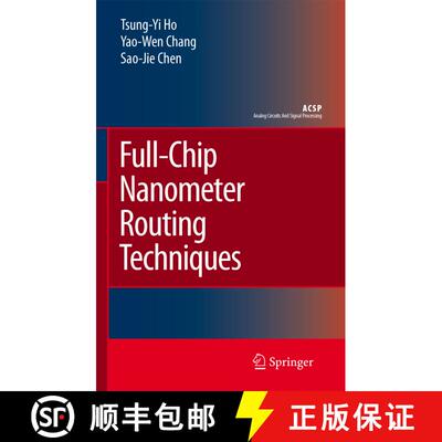 【3-4周达】精装 Full-Chip Nanometer Routing Techniques [9781402061943]