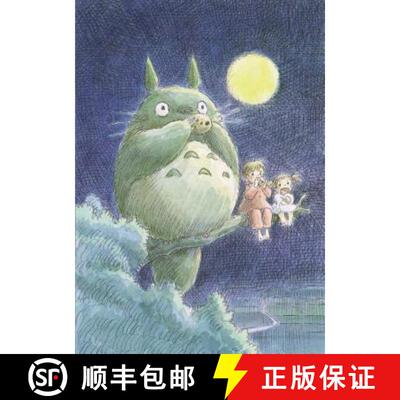 【3-4周达】Studio Ghibli My Neighbor Totoro Journal (Ocarina Under the Moon): (Hayao Miyazaki Concept... [9781452182674]