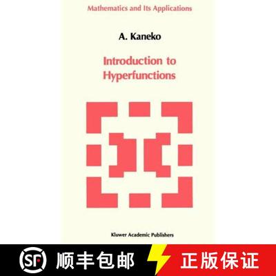【3-4周达】Introduction to the Theory of Hyperfunctions [9789027728371]