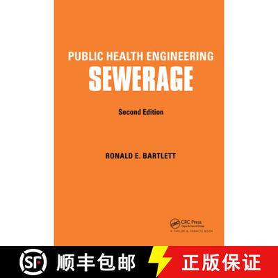 【3-4周达】精装 Public Health Engineering: Sewerage, Second Edition [9780853347965]