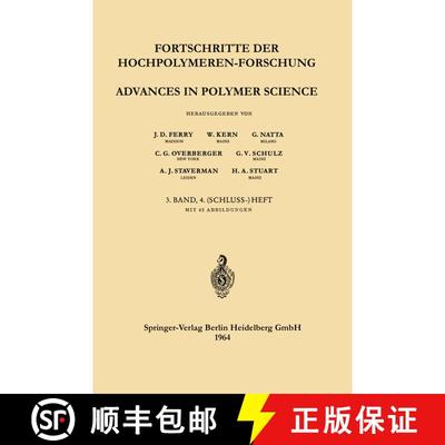 【3-4周达】Fortschritte der Hochpolymeren-Forschung / Advances in Polymer Science [9783540030850]