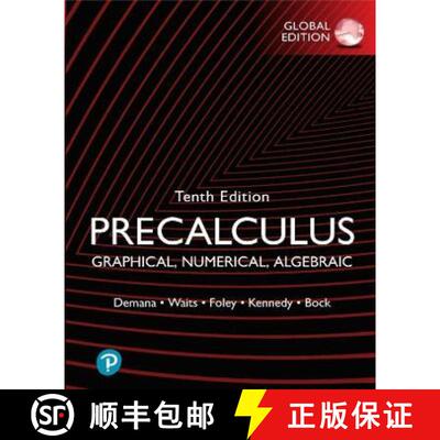 【3-4周达】Precalculus: Graphical, Numerical, Algebraic, Global Edition [9781292438962]
