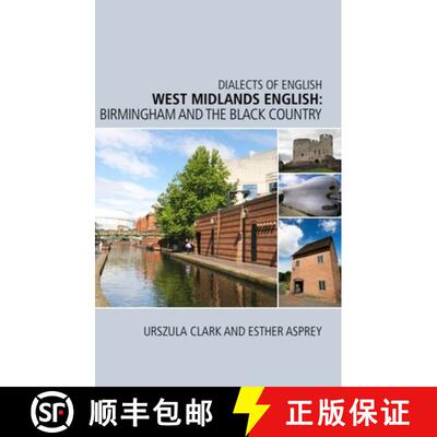 【3-4周达】精装 West Midlands English: Birmingham and the Black Country [9780748641697]