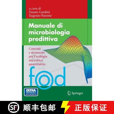 【3-4周达】Manuale di microbiologia predittiva : Concetti e strumenti per l'ecologia microbica quanti... [9788847053540]