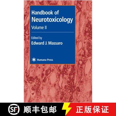 【3-4周达】精装 Handbook of Neurotoxicology: Volume II - Handbook of Neurotoxicology Developmental Ne... [9780896037960]
