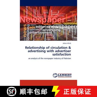 预订 Relationship of circulation & advertising with advertiser satisfaction [9783659199080]