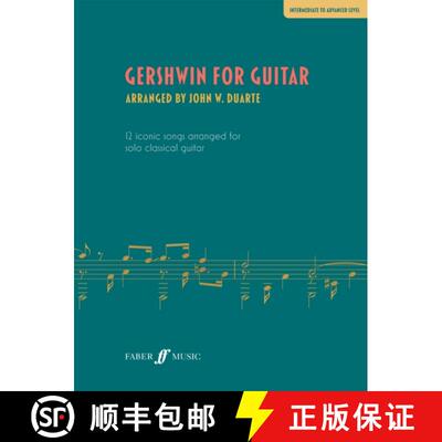 【3-4周达】Gershwin for Guitar [9780571542789]