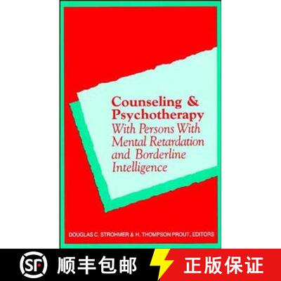 【3-4周达】精装 Counseling And Psychotherapy With Persons With Mental Retardation And Borderline Inte... [9780471162056]